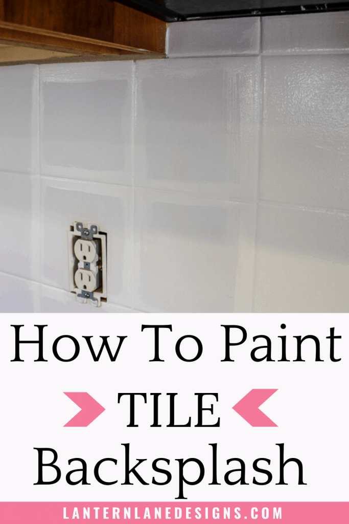 How To Paint Your Backsplash