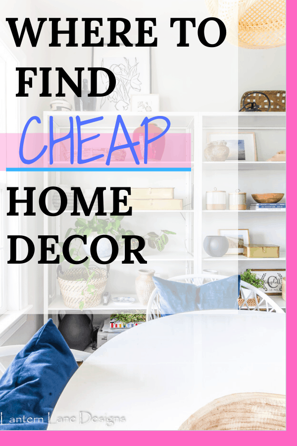 Where To Buy Cheap Home Decor