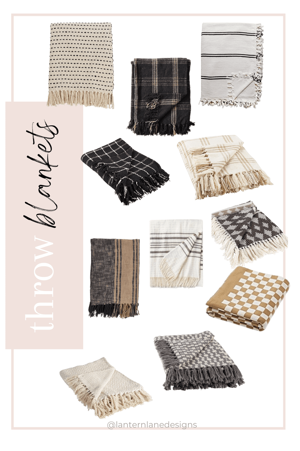 How To Style a Throw on a Couch - Lantern Lane Designs