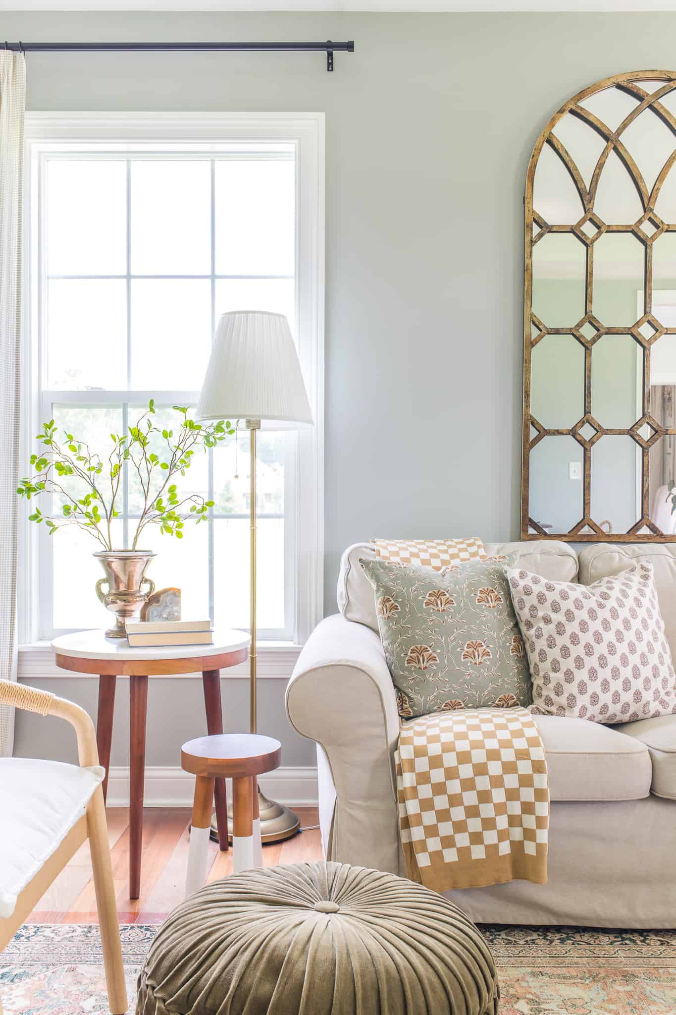 How To Style a Throw on a Couch - Lantern Lane Designs