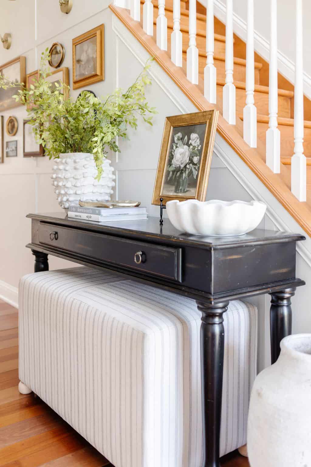 How To Style A Console Table (Console Table Decorating Ideas) - Lantern ...