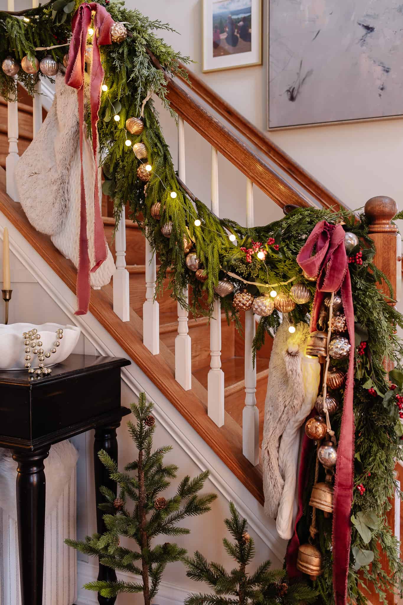 Modern Traditional Christmas Decorating Ideas - Lantern Lane Designs