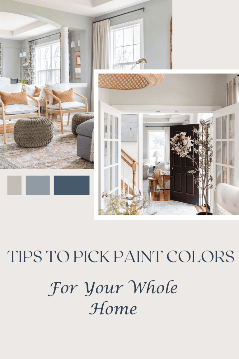 How To Pick The Best Paint Colors For Your Whole House - Lantern Lane ...