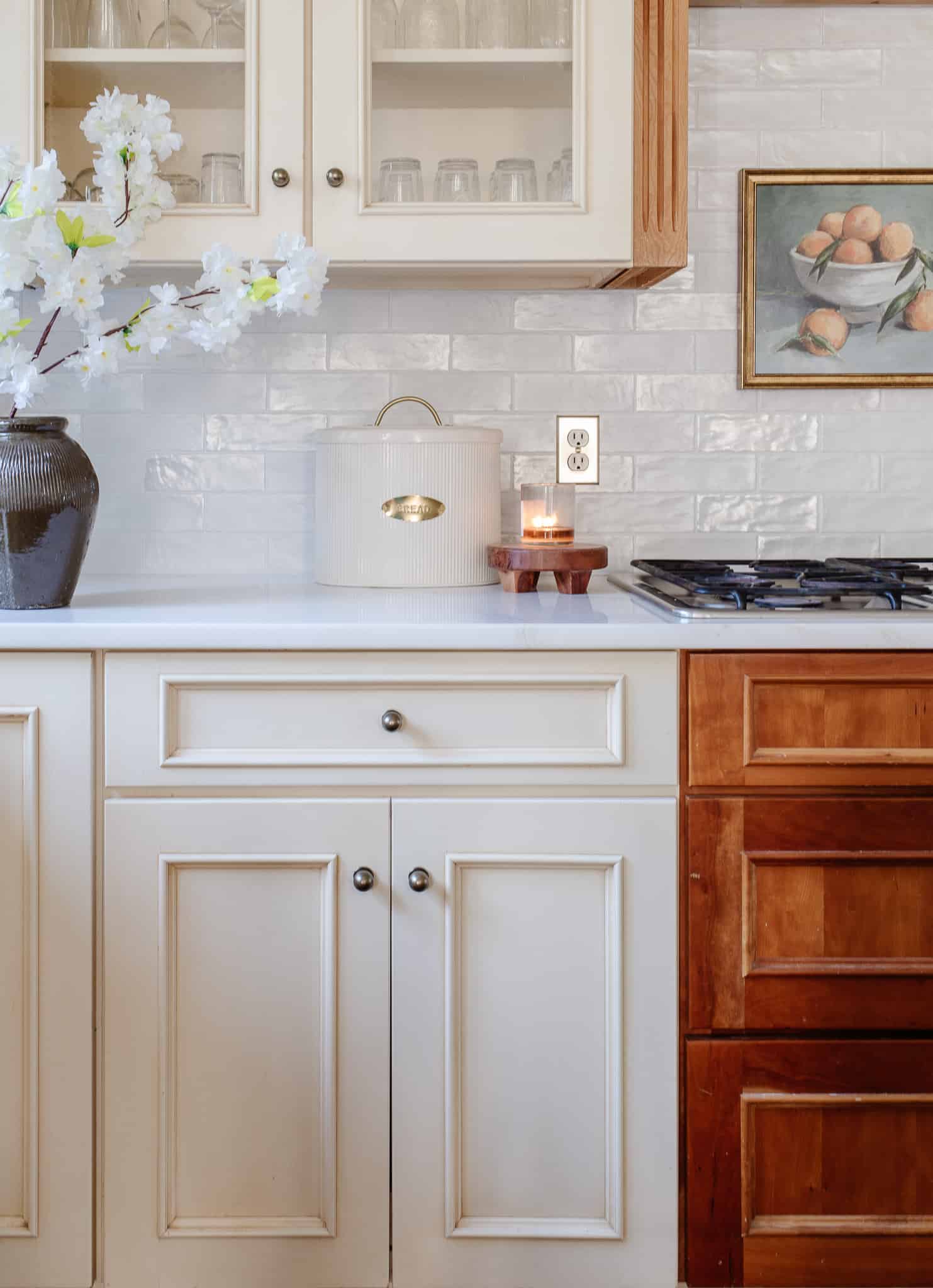 White Kitchen Countertops - Lantern Lane Designs