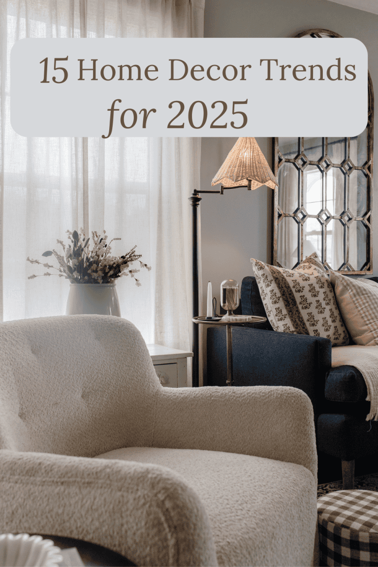 Home Decor Trends for 2025 - Lantern Lane Designs