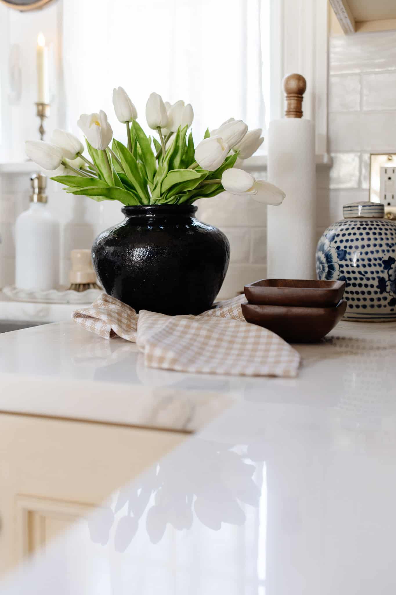 Tips to Styling Your Kitchen Counters - Lantern Lane Designs