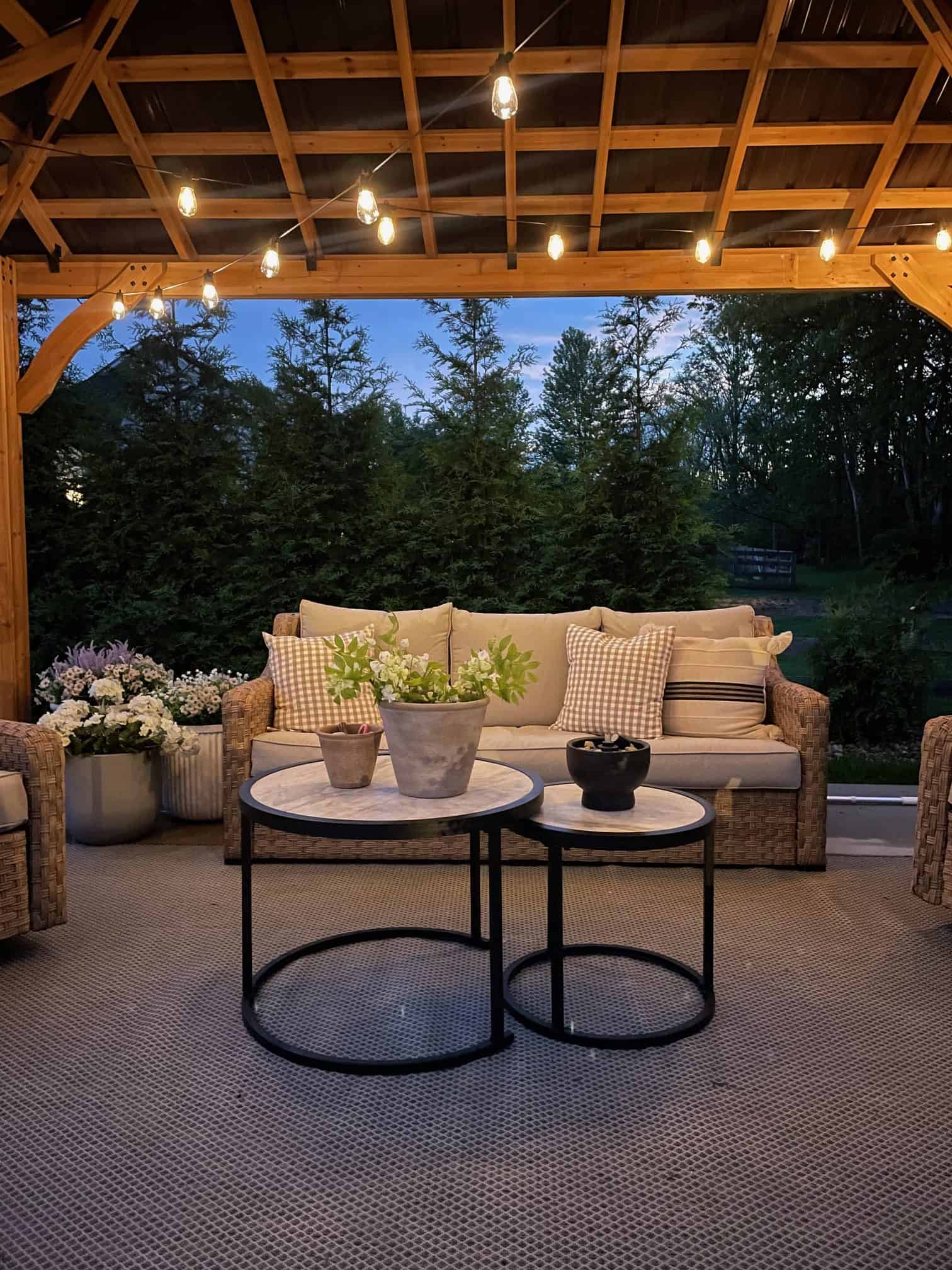 11 Tips To Create A Beautiful Back Patio - Lantern Lane Designs
