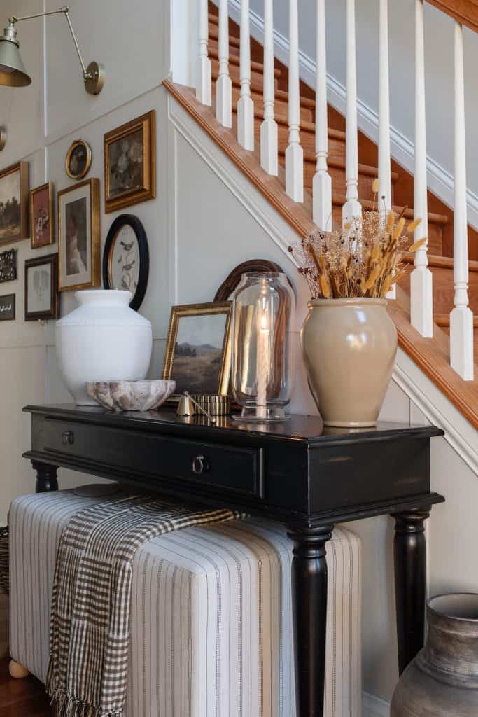Console Table Styling (How to decorate a console table) - Lantern Lane ...