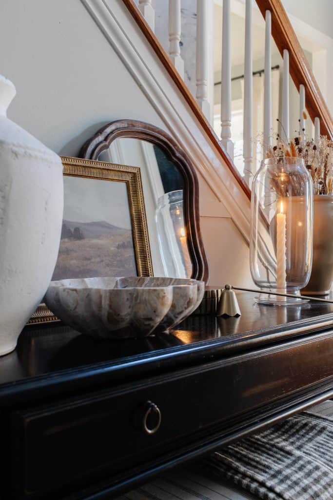 Console Table Styling (How to decorate a console table) - Lantern Lane ...