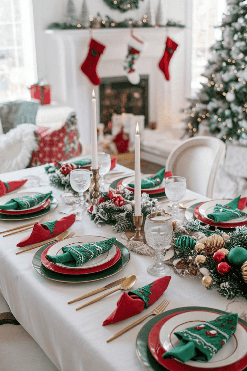 Christmas Table Setting Ideas - Lantern Lane Designs
