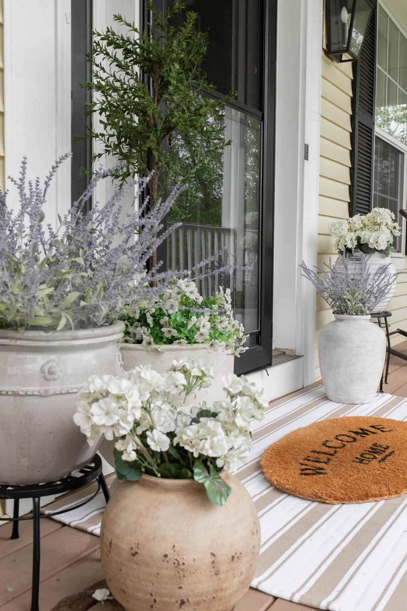 Front Porch Planter Ideas - Lantern Lane Designs
