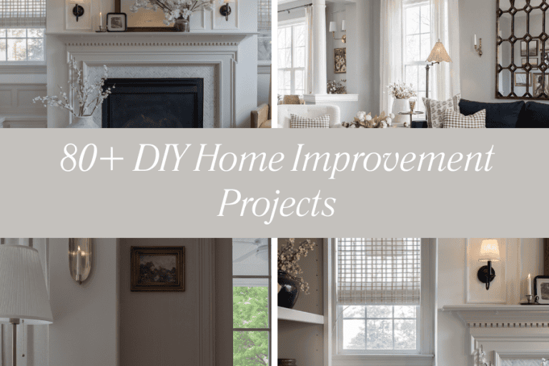 DIY Home Improvement Projects (Anyone Can Do) - Lantern Lane Designs